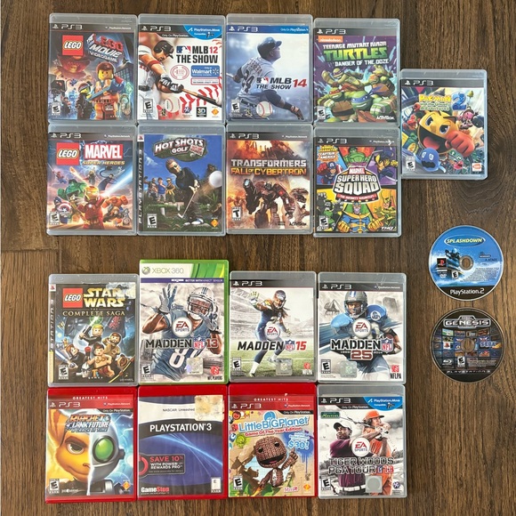 Sony | Video Games & Consoles | Assortment Of 9 Ps2 Ps3 And Xbox 36 ...
